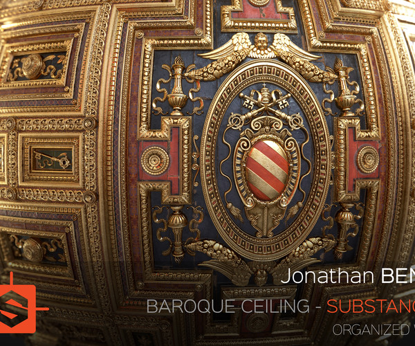 ArtStation - Substance - Baroque Ceiling | Resources